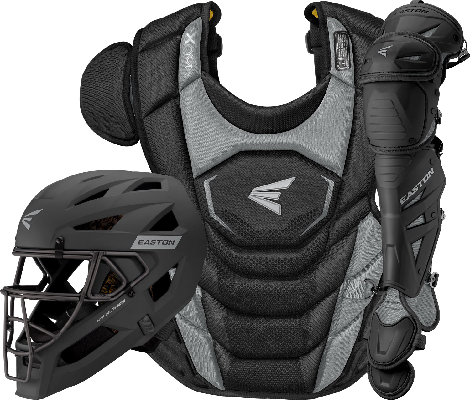 Easton MAV X Catchers Kit Black, Small | A.D. STARR