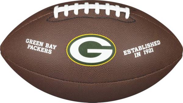 Wilson Green Bay Packers Composite Official-Size Football | Dick's ...