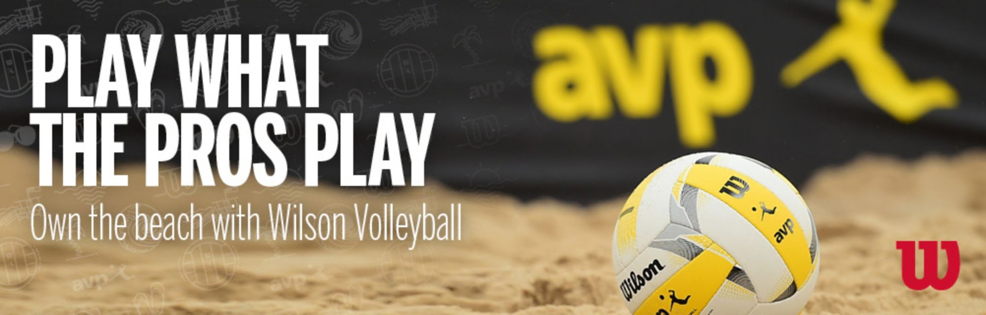 Wilson AVP Replica II Beach Volleyball | Dick's Sporting Goods
