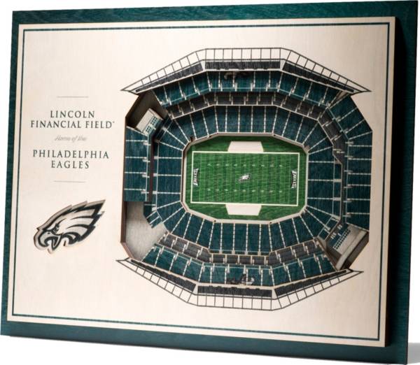 You The Fan Philadelphia Eagles 5 Layer Stadiumviews 3d Wall Art Dick