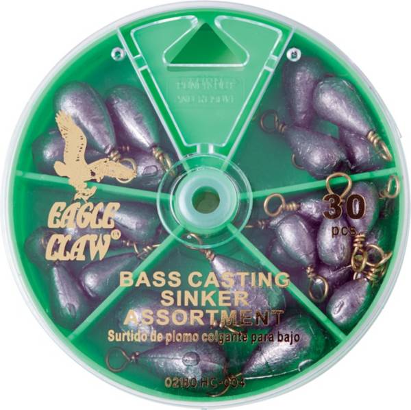 Eagle Claw 30-Piece Bass Casting Sinker Assortment | Publiclands Eagle Claw 30-Piece Bass Casting Sinker Assortment | Publiclands