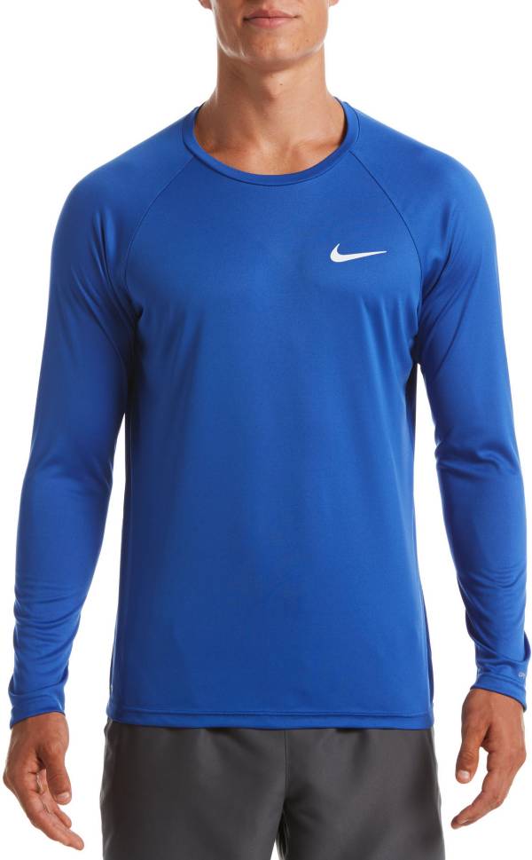 Nike Men's Essential Long Sleeve Hydro Rash Guard | DICK'S Sporting Goods