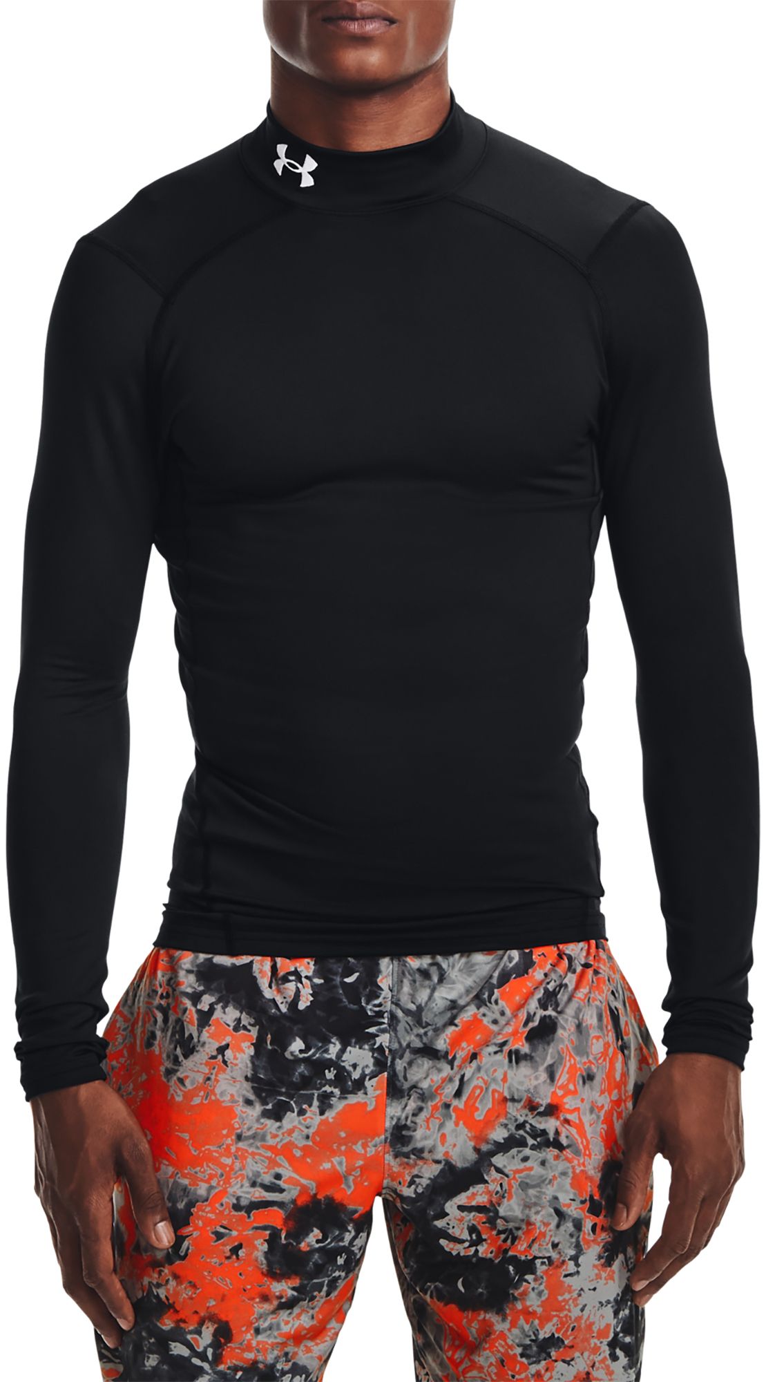 Under Armour Men's ColdGear Mock Neck Compression Shirt | Dick's ...
