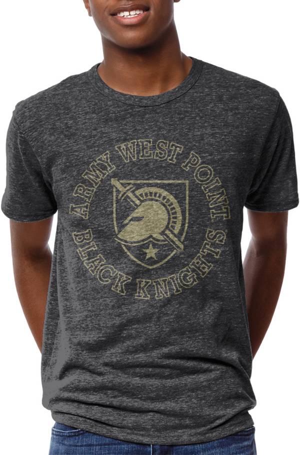 League-Legacy Men's Army West Point Black Knights Grey Victory Falls T ...