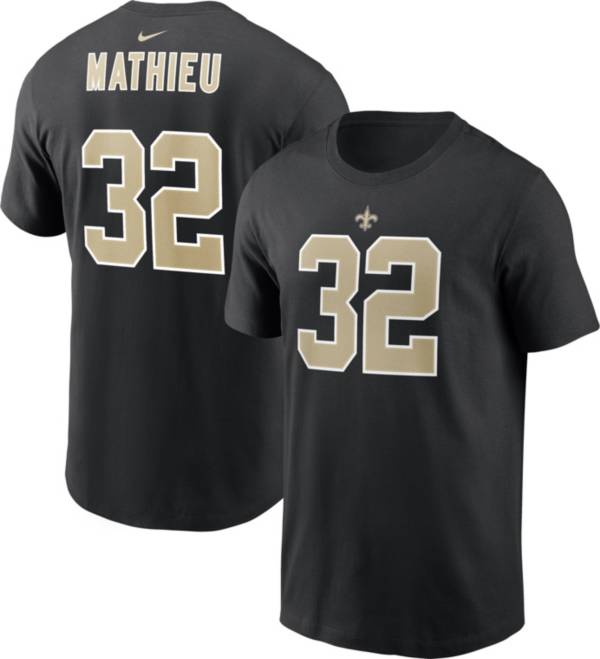 Nike Men's New Orleans Saints Tyrann Mathieu #32 Black T-Shirt | Dick's Sporting Goods