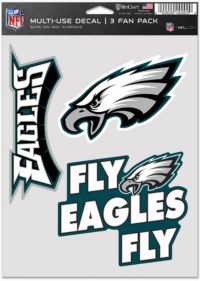 Logo Philadelphia Eagles 3-Pack Fan Decal | Dick's Sporting Goods
