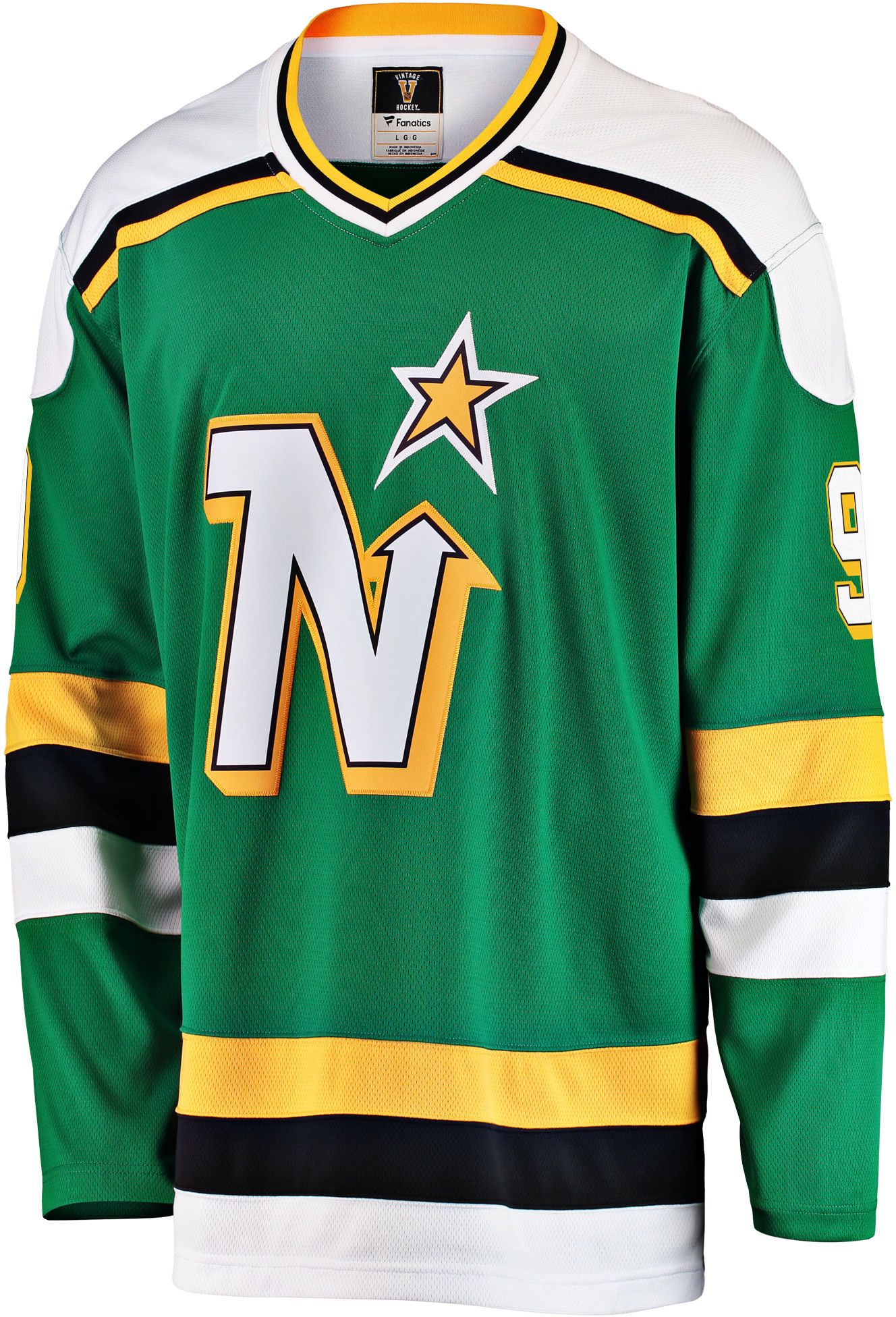 NHL Minnesota North Stars Mike Modano #9 Breakaway Vintage Replica ...