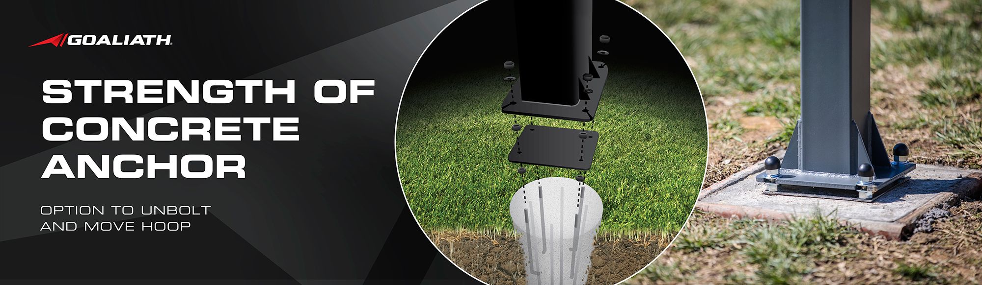 Goaliath 54'' Prodigy In-Ground Basketball Hoop | Dick's Sporting Goods