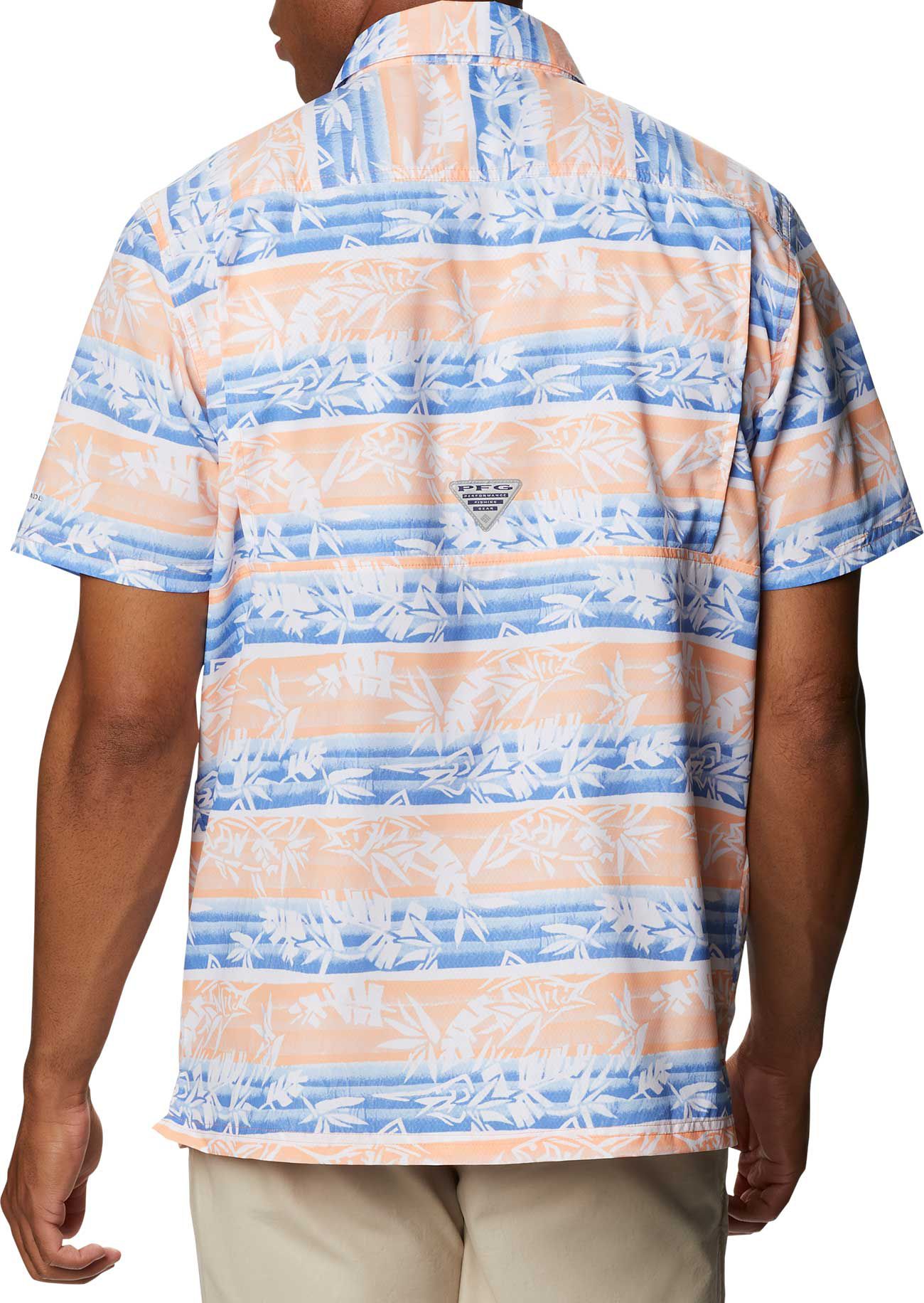 Columbia Men's PFG Super Slack Tide Short Sleeve Shirt | Dick's ...