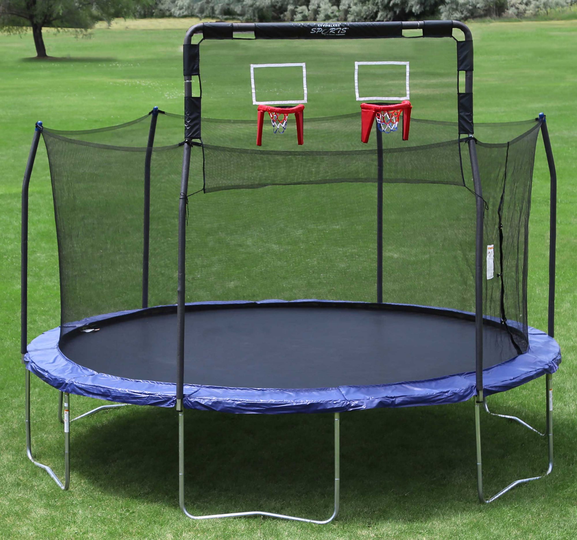 Skywalker Trampolines Double Basketball Hoop for 15' Trampolines | Dick ...