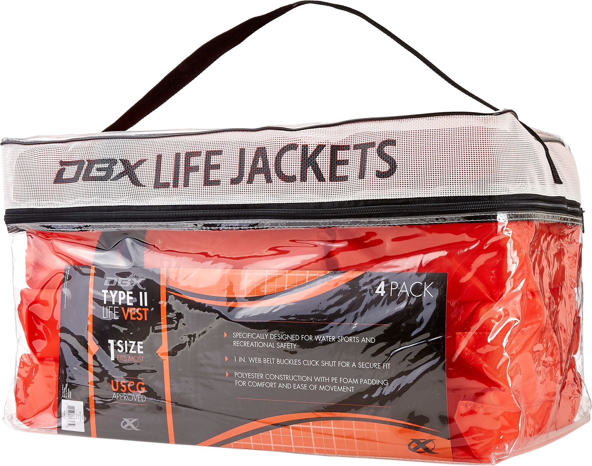 DBX Adult Type II Life Vest- 4-Pack | Dick's Sporting Goods